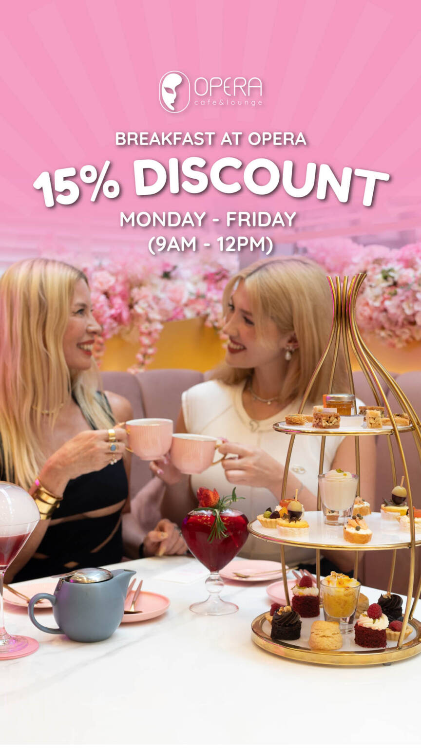 Opera Café & Lounge – Most Instagrammable café in the Kuala Lumpur